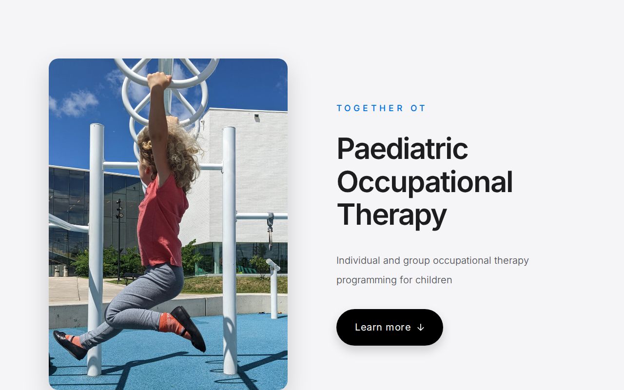 Together OT | Group Occupational Therapy for Children and Adults